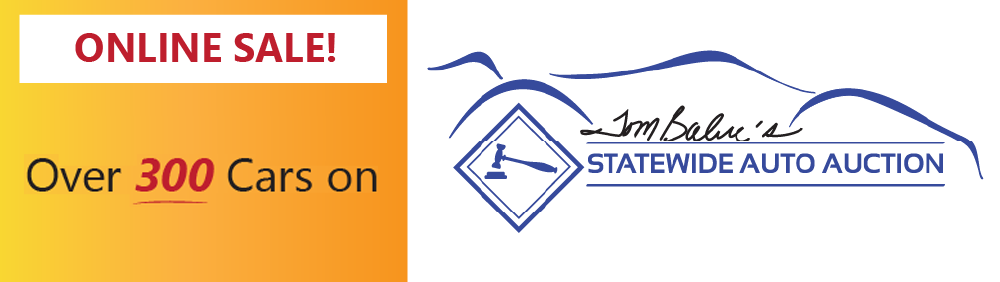 Statewide Auto Auction - Every Tuesday and Thursday